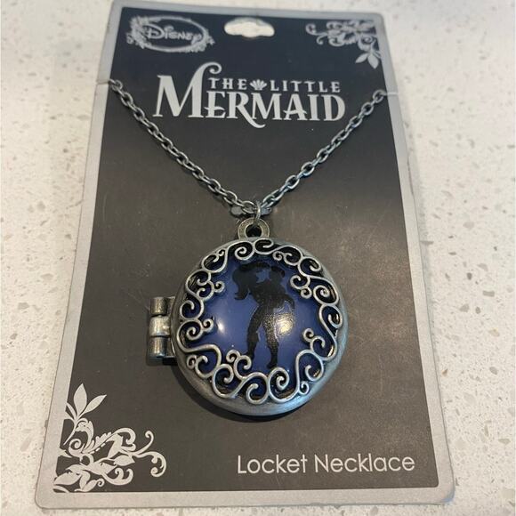 Disney | Jewelry | New Disney The Little Mermaid Locket Necklace Ariel ...
